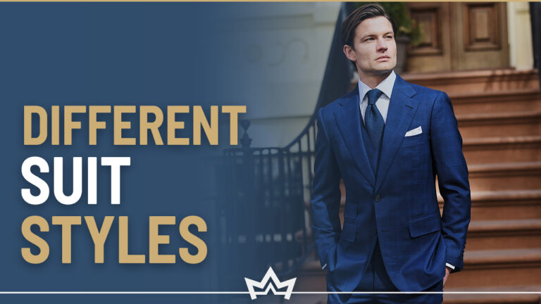 Different Suit Styles and Types for Men