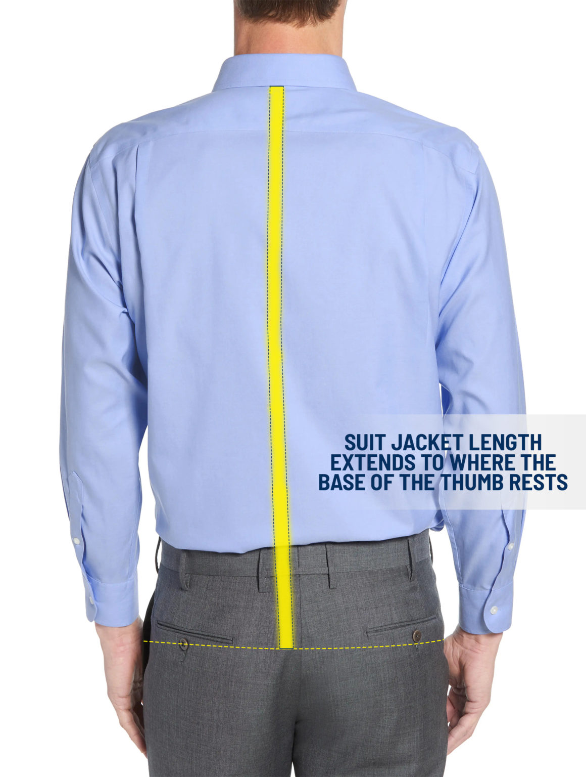 Proper Suit Jacket Length: Short vs. Regular vs. Long