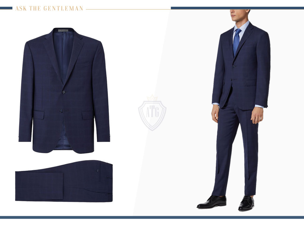 Blue Suit Color Combinations with Shirt and Tie
