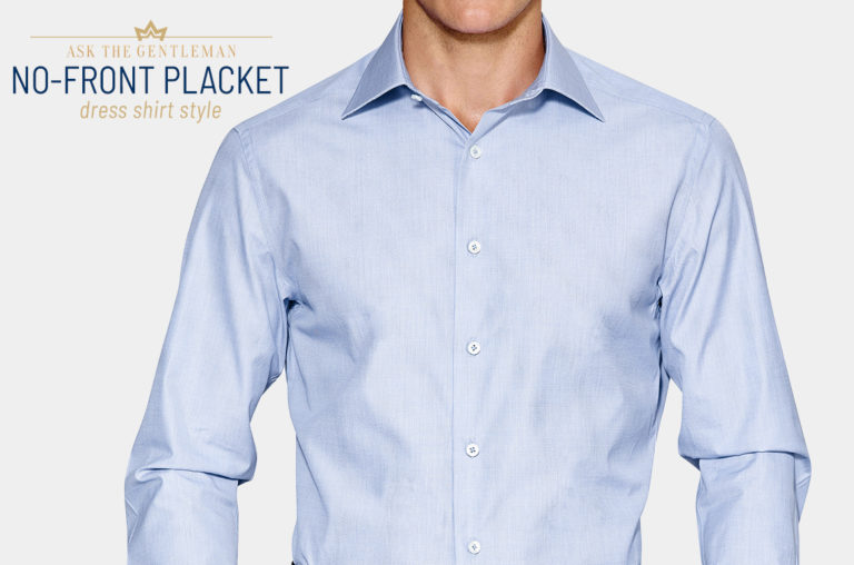 8 Popular Dress Shirt Front Placket Types