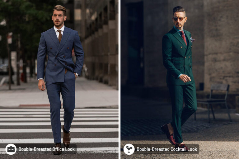 Single-Breasted vs. Double-Breasted Suit Style Differences