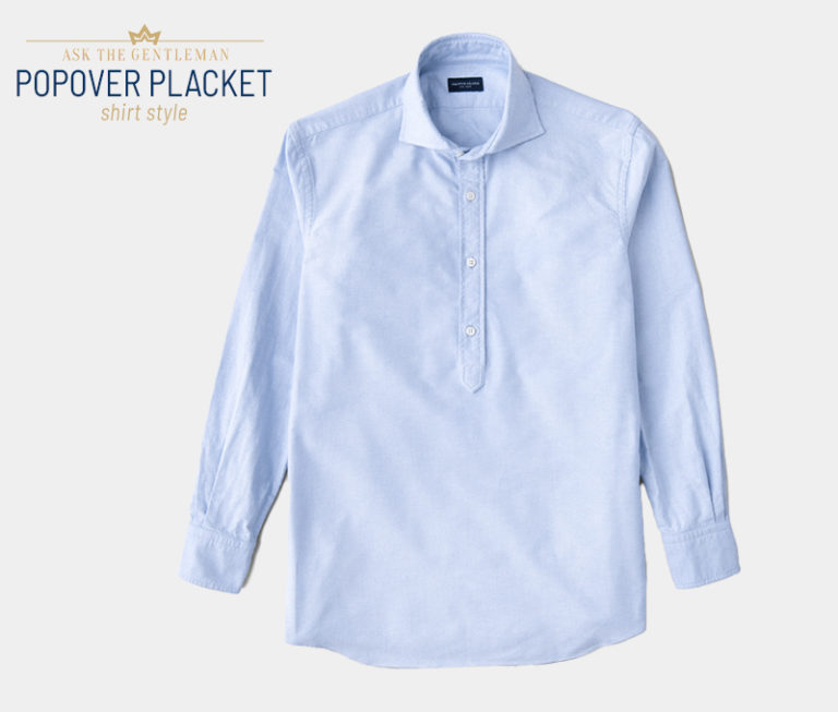 8 Popular Dress Shirt Front Placket Types