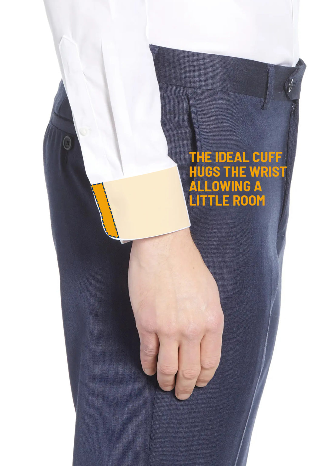 Proper Dress Shirt Sleeve Length: Measurement & Fit